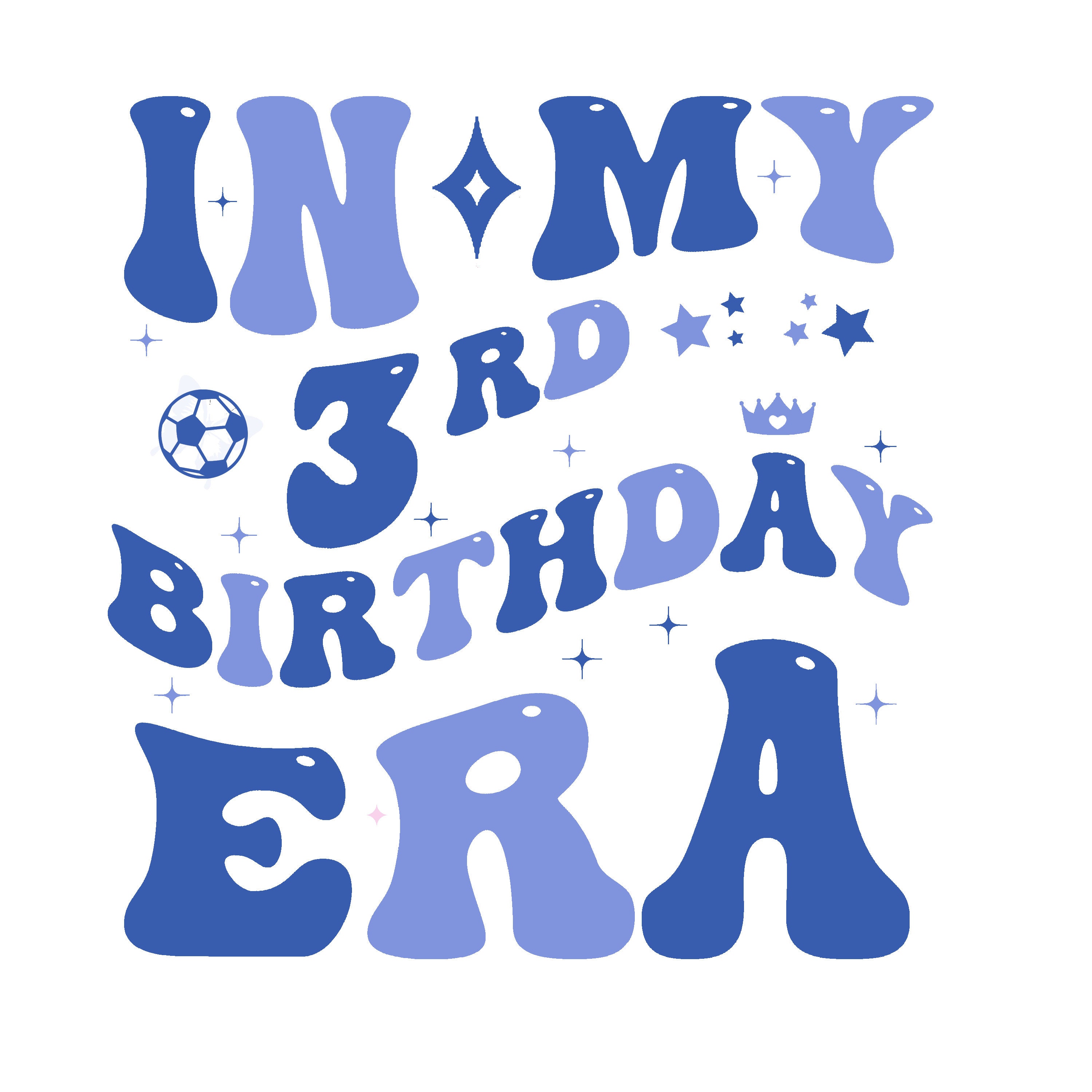 In My 3rd Birthday Era Svg Png, Boy 3rd Birthday Svg Png, 3rd Birthday ...