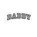 Daddy Varsity Svg Png, Daddy Varsity Curved Svg, Daddy Varsity Letters ...
