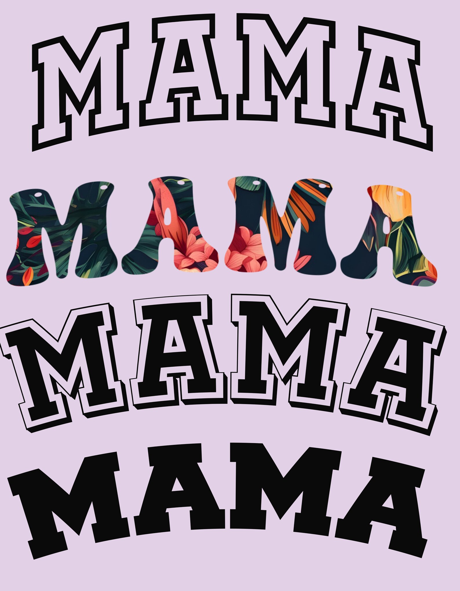 Mama Varsity Png, Mama Varsity Arched Svg, Mama Varsity Letters Png ...