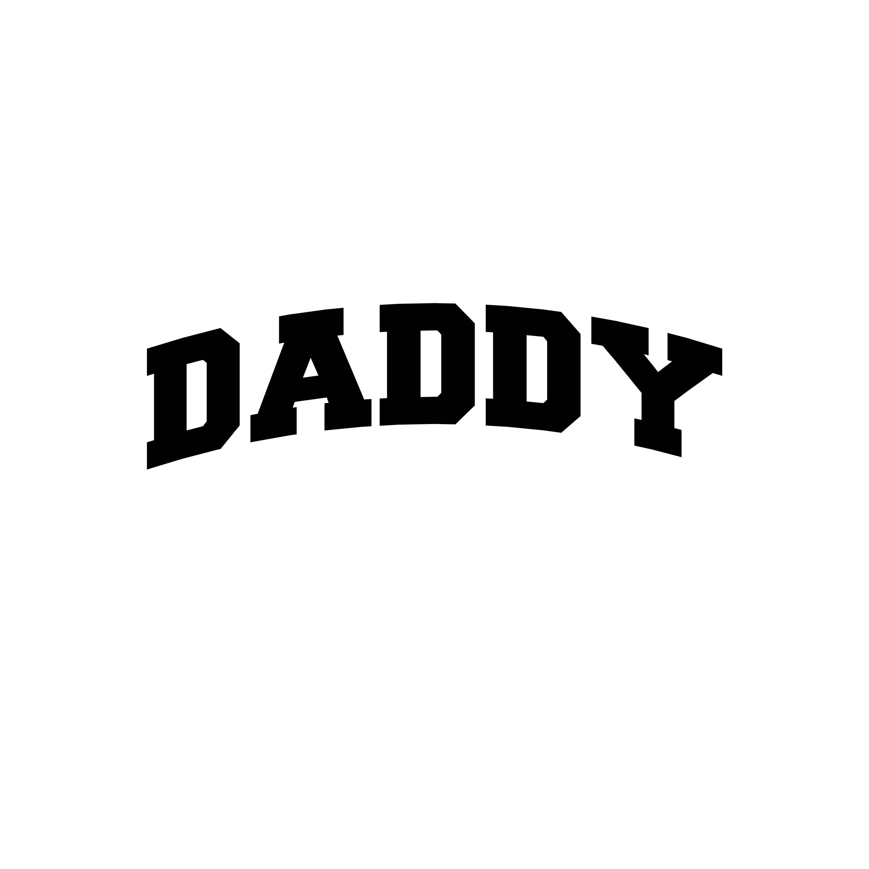 Daddy Varsity Svg Png, Daddy Varsity Curved Svg, Daddy Varsity Letters ...