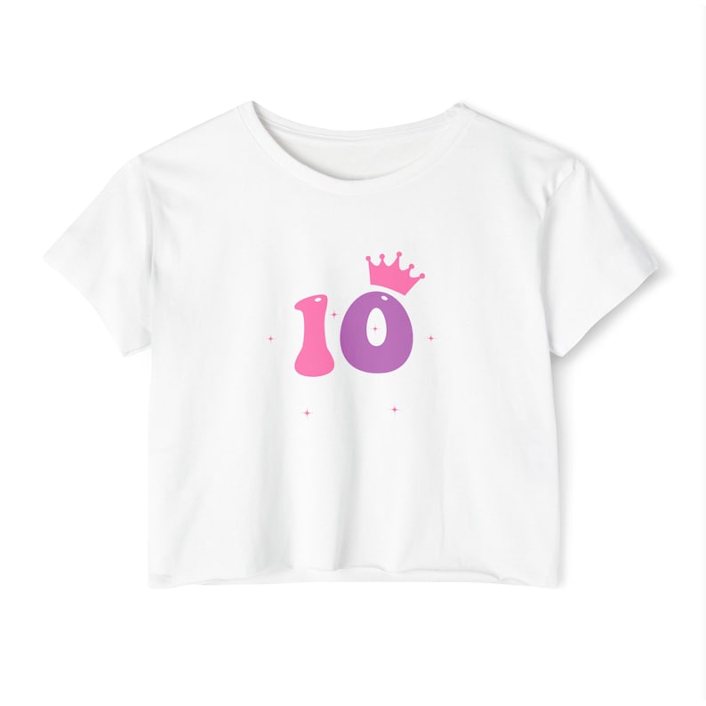10th Birthday Svg Png, in My Double Digits Era SVG PNG, Double Digits ...