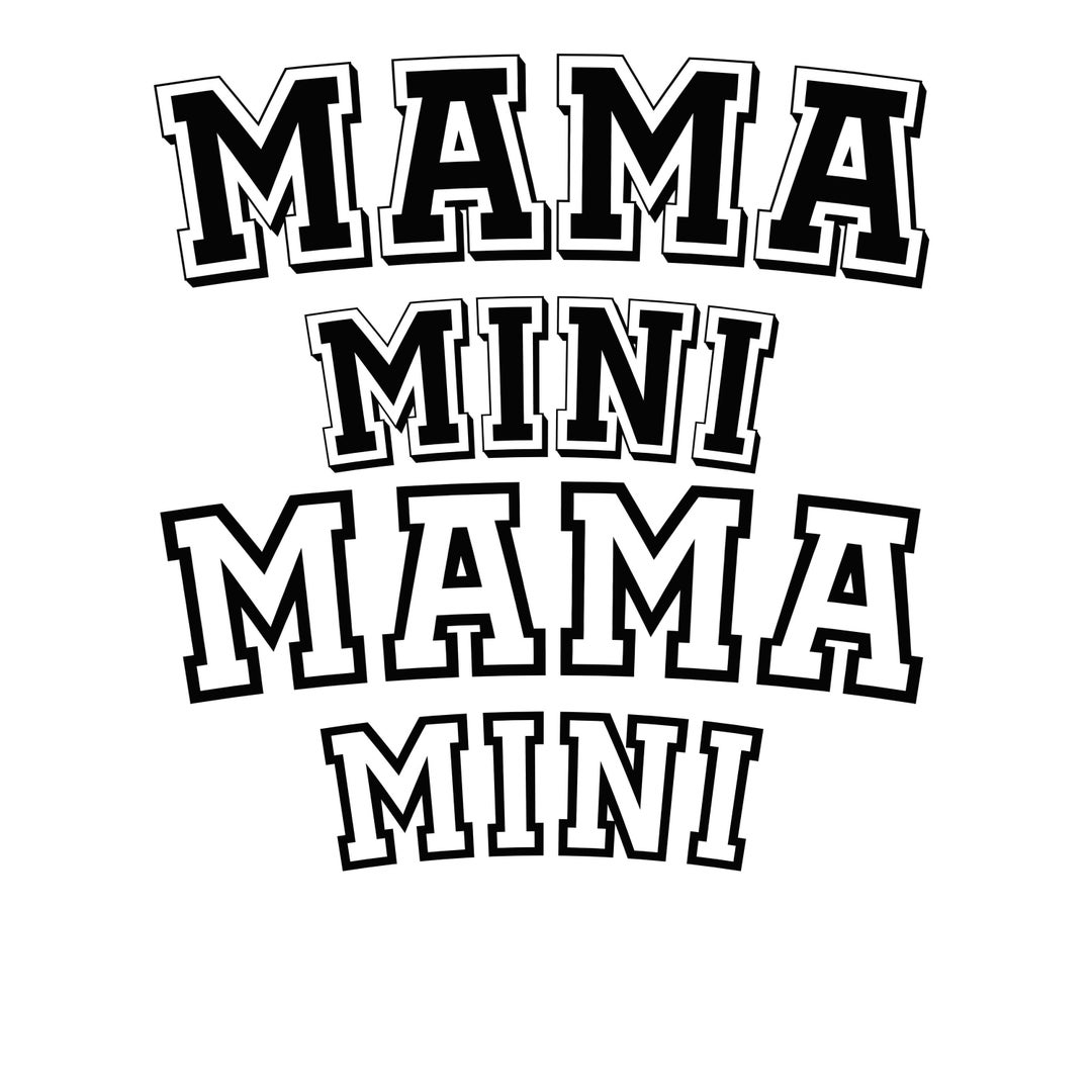 Mama and Mini Svg Png, Mommy and Me Svg, Matching Shirt Svg, Mama Svg ...