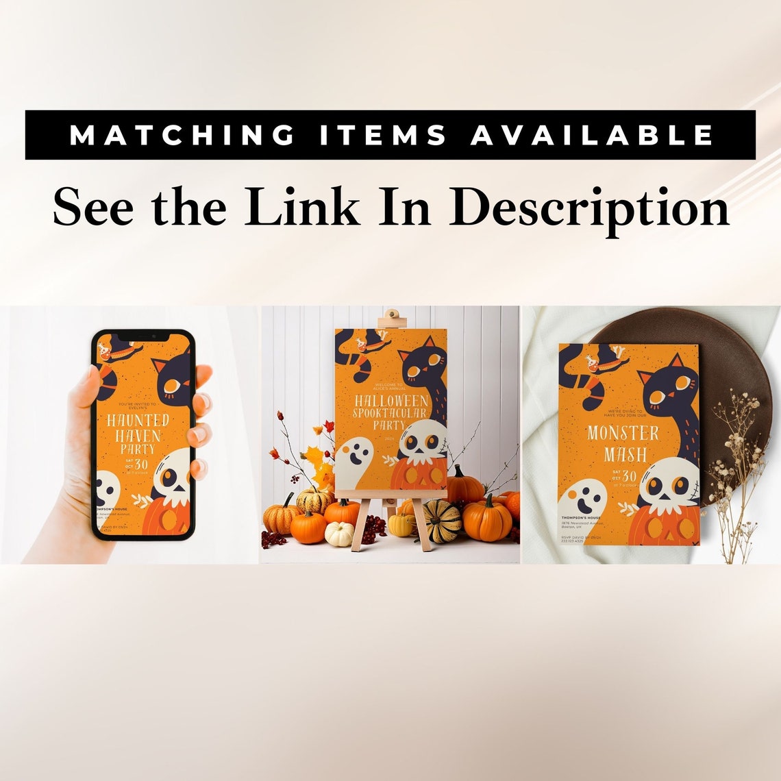 Spooktacular Halloween Party Invitation Template Printable Customizable ...