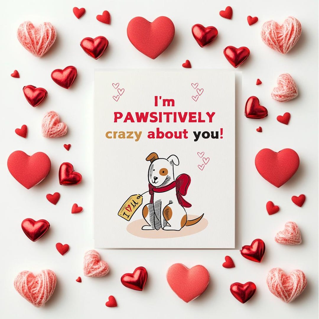 6 Kids Printable Valentines Cards Classroom Valentines Day Cards 6 Pack ...