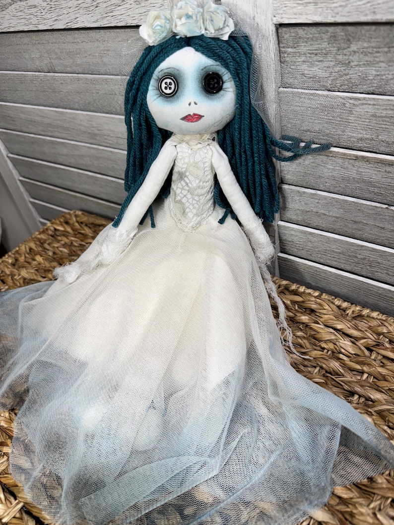 Handmade Emily Doll: Corpse Bride Inspired Art Doll, 14 Inch - Etsy
