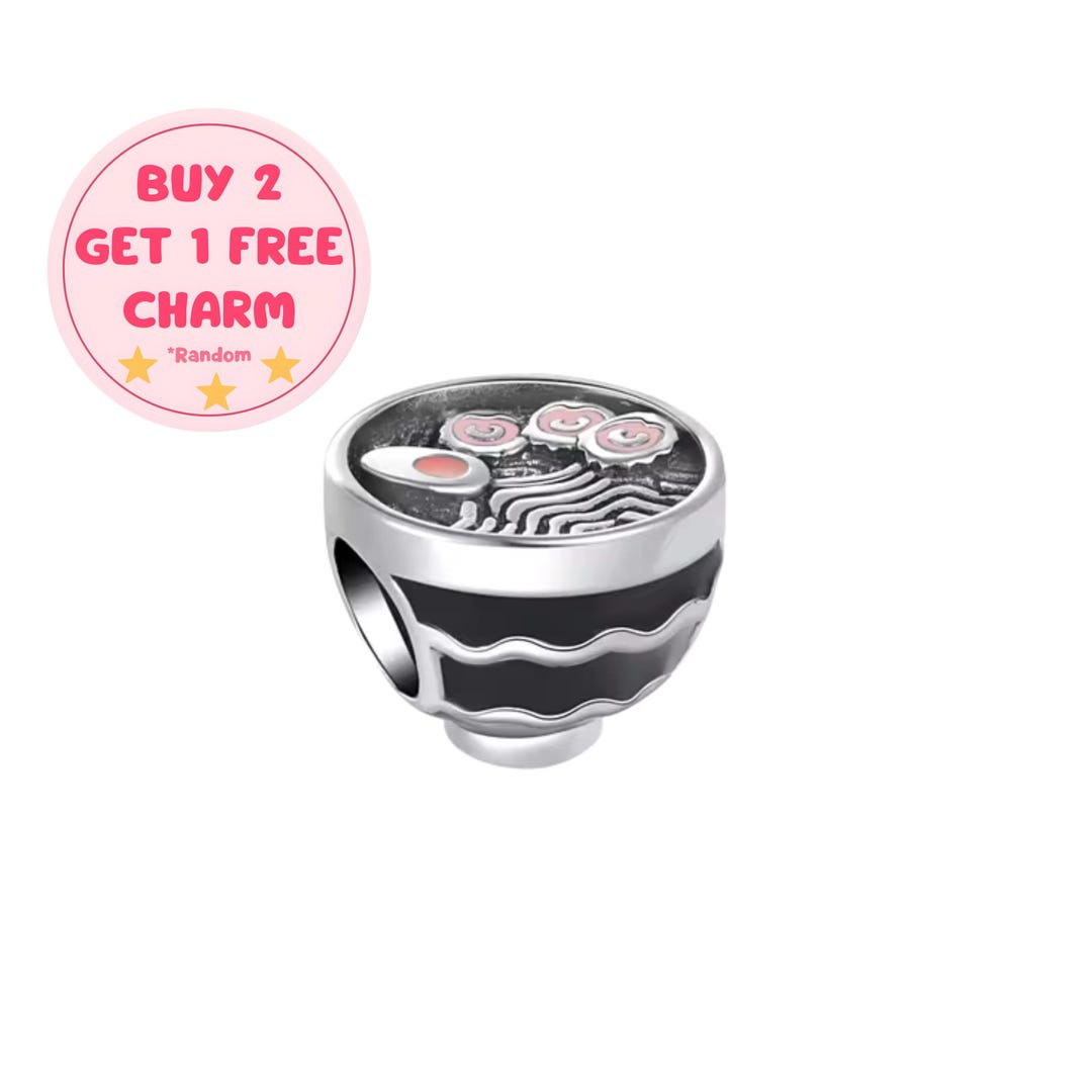 Japanese Ramen Charm for Bracelet ,ramen Charm, Mini Food Charm, 925 ...