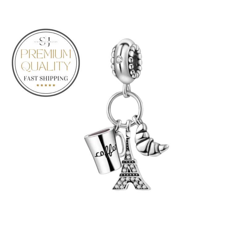 Paris Charms - Etsy