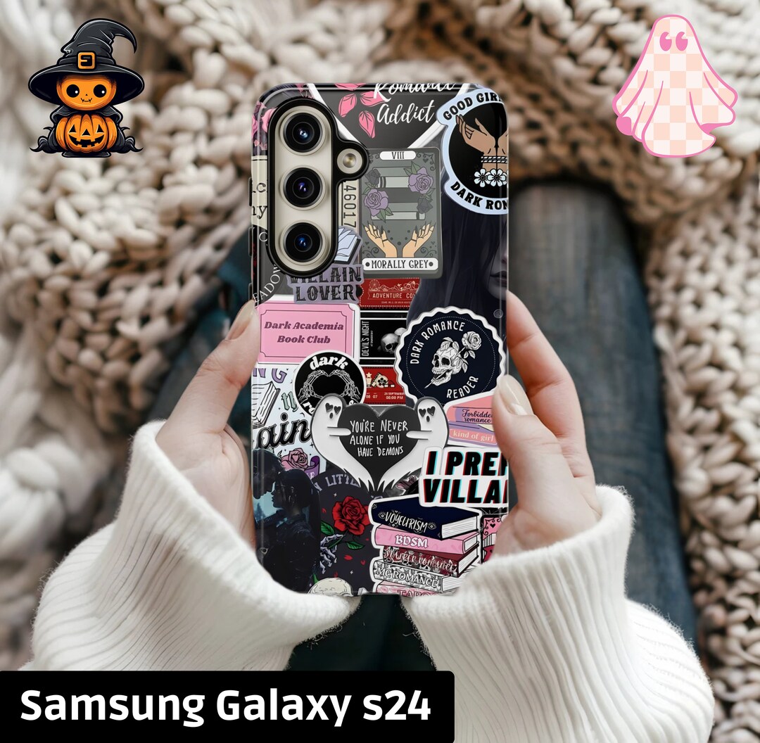 Dark Academia Book Club Phone Case, Dark Romance Phone Case, Villain ...