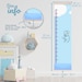 Panda Design Growth Chart, Personalized Height Ruler, Kids Room Decor ...