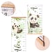 Panda Design Growth Chart, Personalized Height Ruler, Kids Room Decor ...