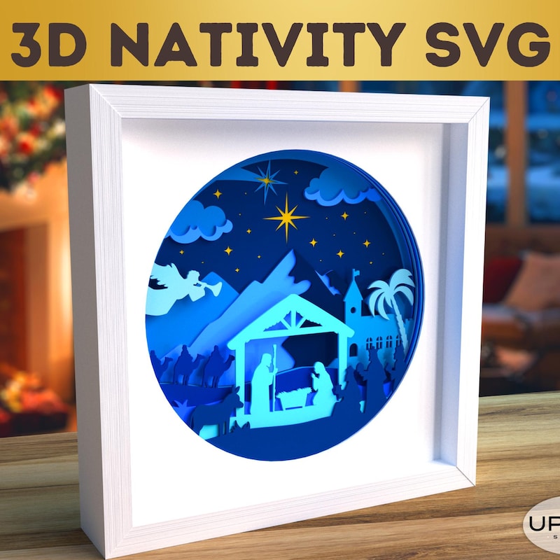 Nativity Svg - Etsy