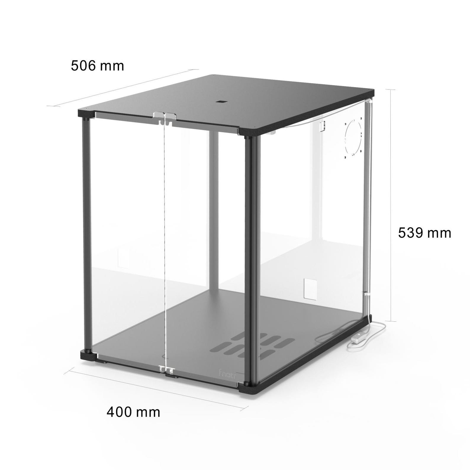 3D Printer Enclosure for Bambu Lab A1 Mini, Fume & Odor Control, Cutout ...