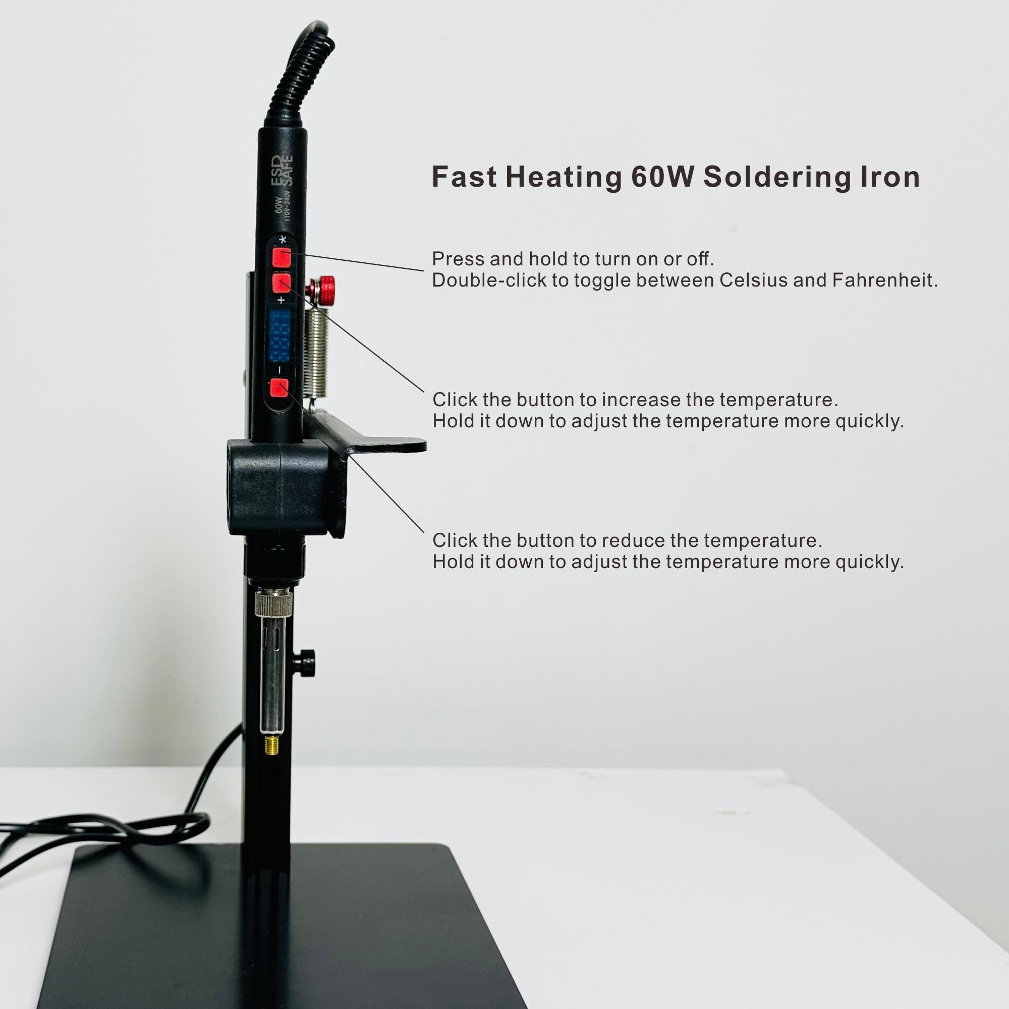 Heat Insert Press 3D Printing Tool for M2, M2.5, M3, M4, M5, M6, M8 ...