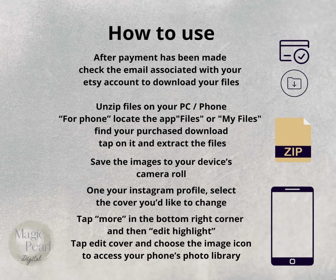 45 Textures Instagram Highlight Covers, Sober Instagram Story Highlight ...