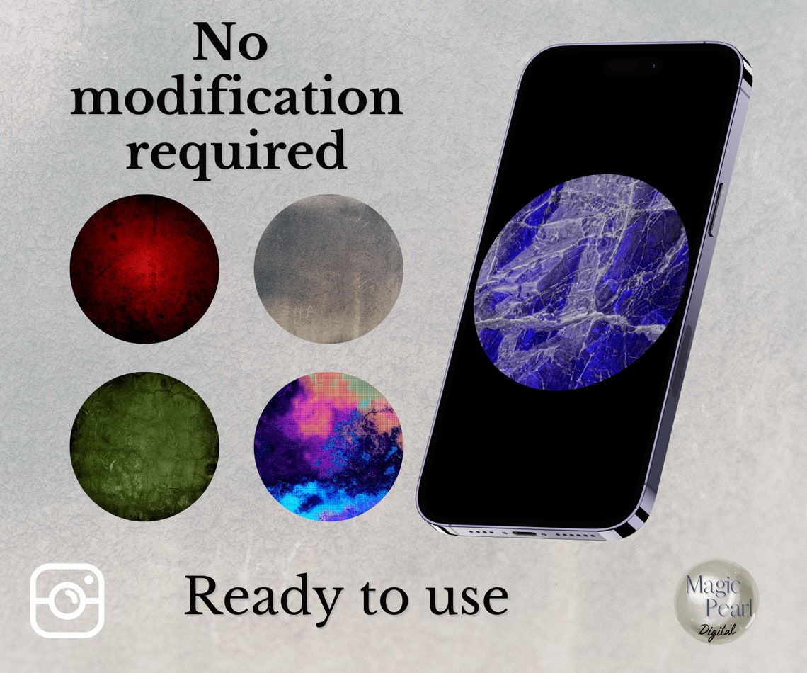 45 Textures Instagram Highlight Covers, Sober Instagram Story Highlight ...