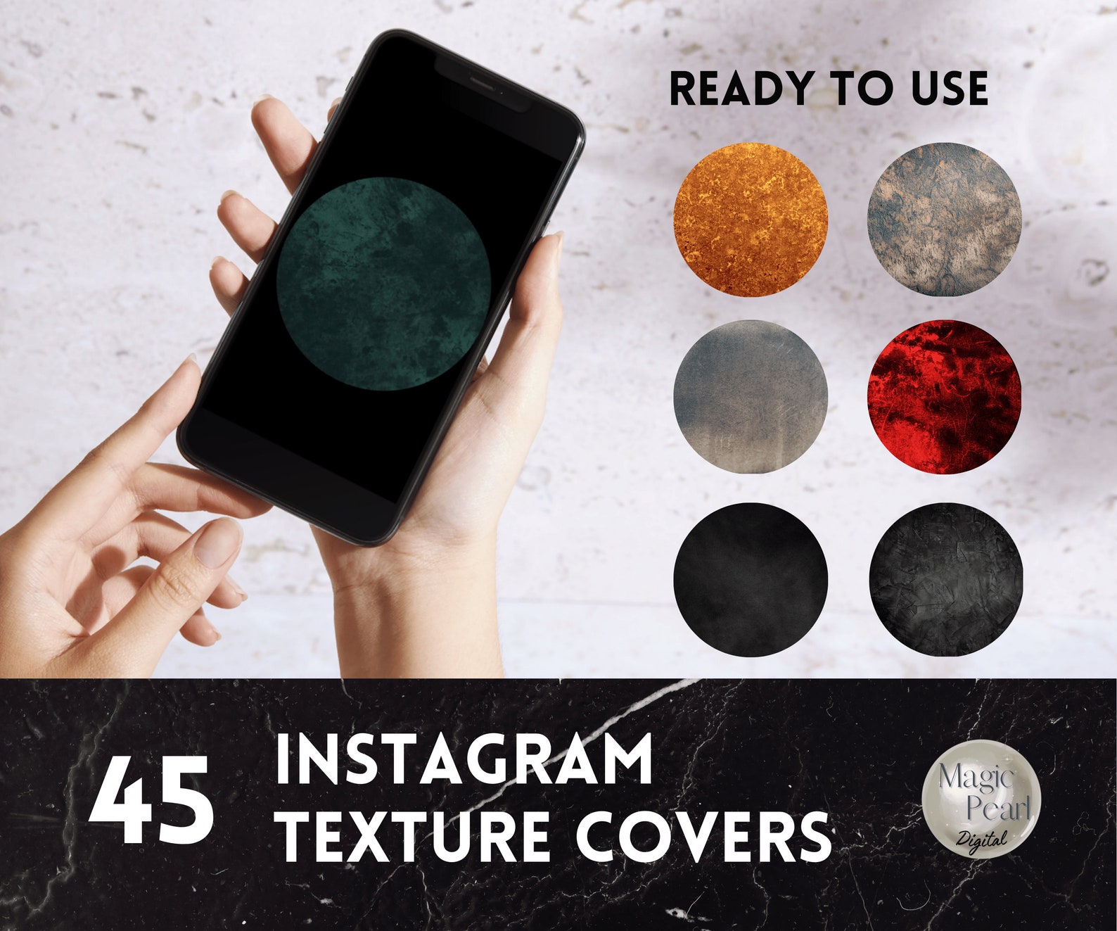 45 Textures Instagram Highlight Covers, Sober Instagram Story Highlight ...