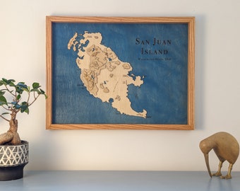 Blakely Island in the San Juan Islands - Washington - 3” Embroidered ...