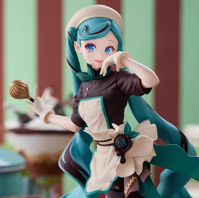 Hatsune Miku Dark Chocolate Bitter Pastry Chef 21cm Anime Figure ...