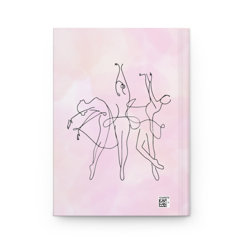 Pink Ballerina Notebook, Ballerina Diary, Ballet Journal, Ballet Dancer ...