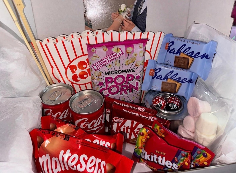 Movie Hamper & S’mores Kit - Etsy