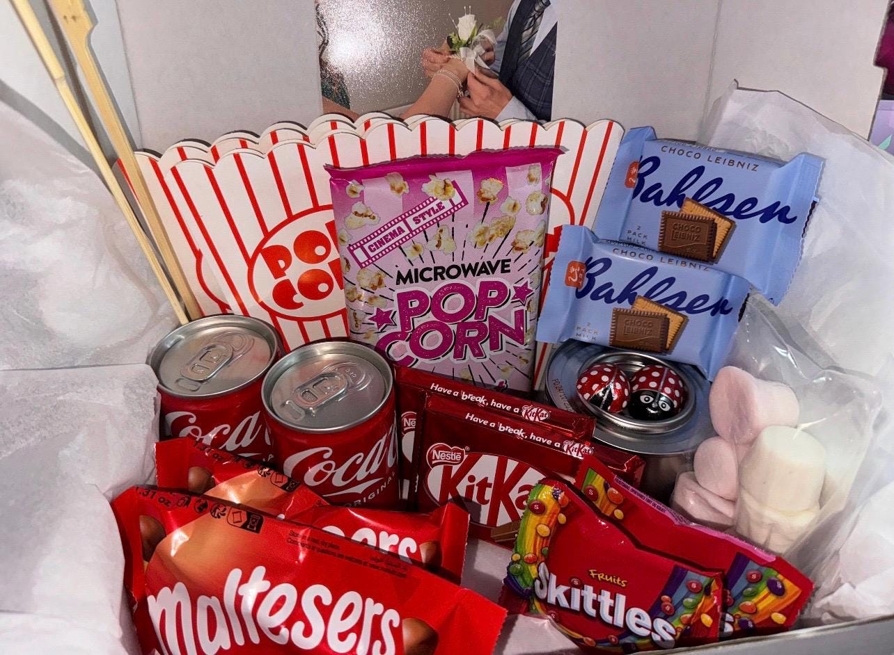 Movie Hamper & S’mores Kit - Etsy
