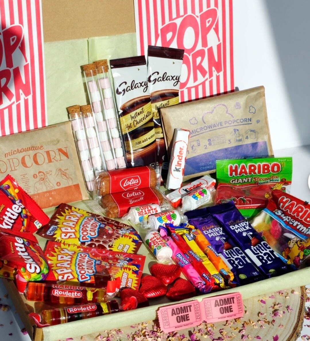 Movie Night Gift Box Hamper - Etsy