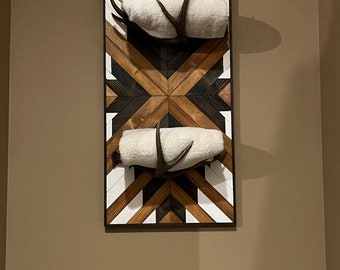 Deer Antler Towel Rack Coat Rack Individually Handcrafted for ...