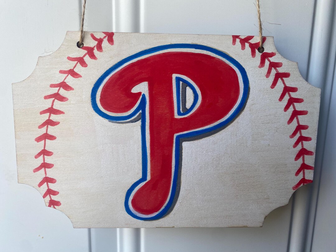 Philadelphia Phillies Wooden Sign - Etsy