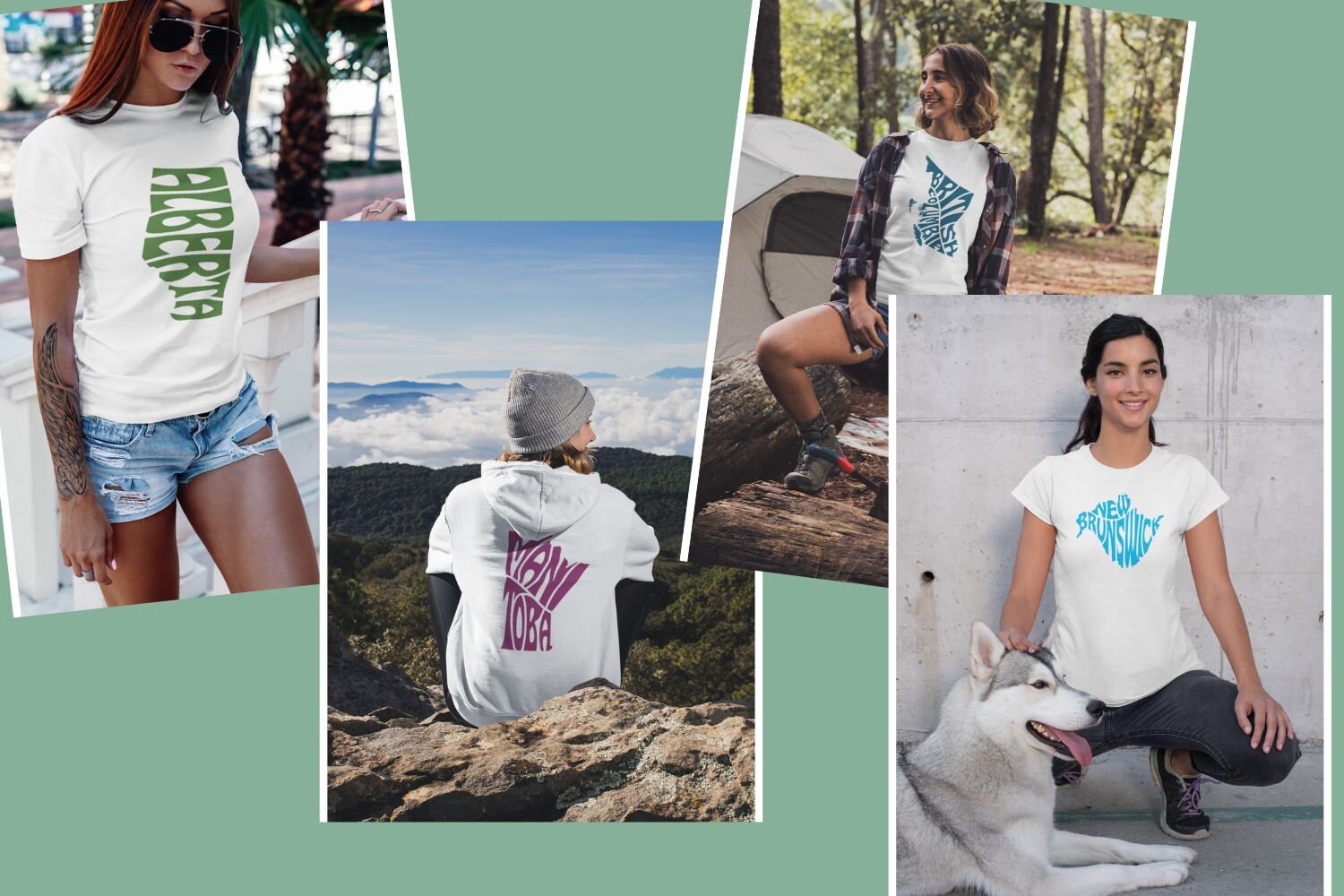 Canadian Provinces Word Art SVG Bundle - Etsy