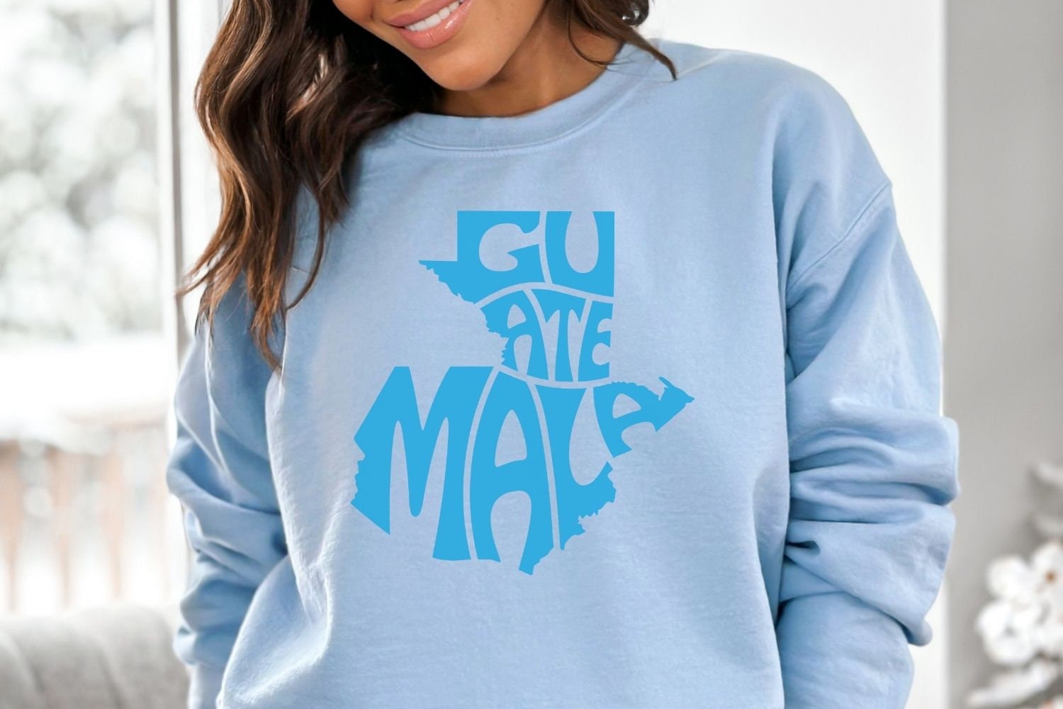 Guatemala Typography Word Art SVG Cut File - Etsy