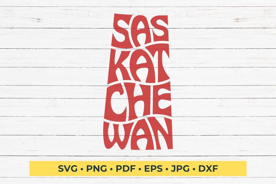 Saskatchewan Art SVG Cut File - Etsy