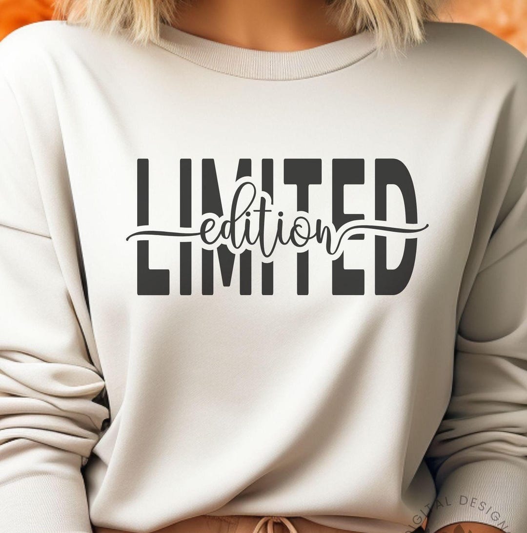 Limited Edition SVG Cut File - Etsy