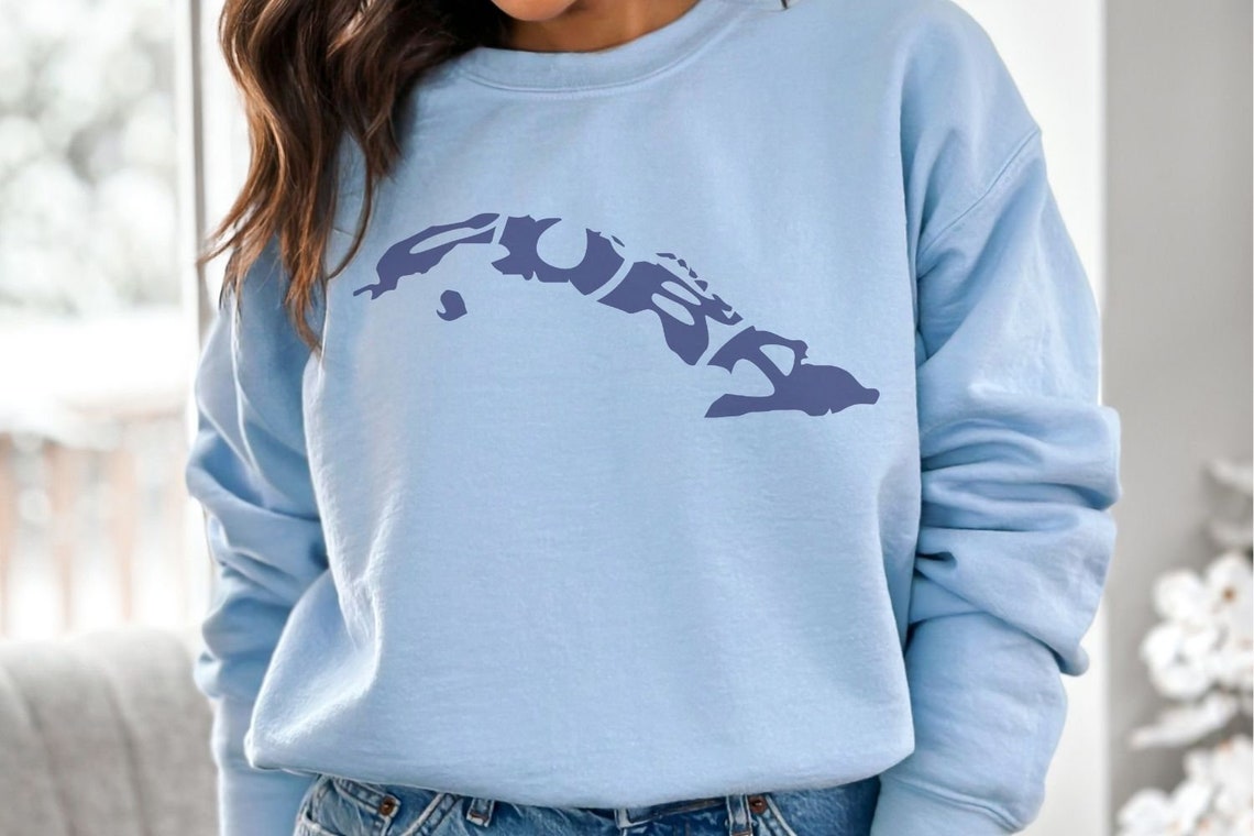 Cuba Word Art in Country Shape SVG Cut File - Etsy