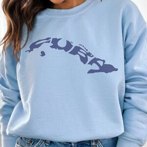 Cuba Word Art in Country Shape SVG Cut File - Etsy