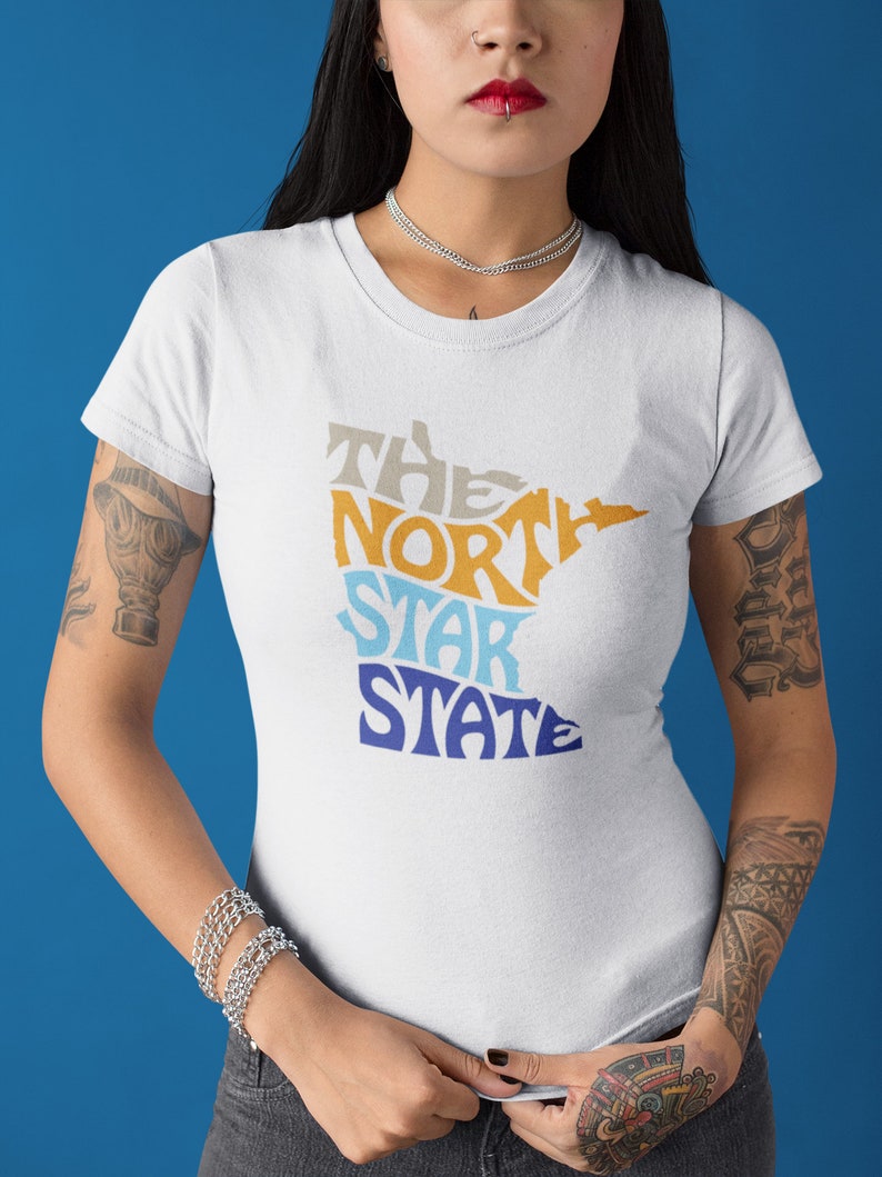 Minnesota the North Star State SVG Cut File - Etsy