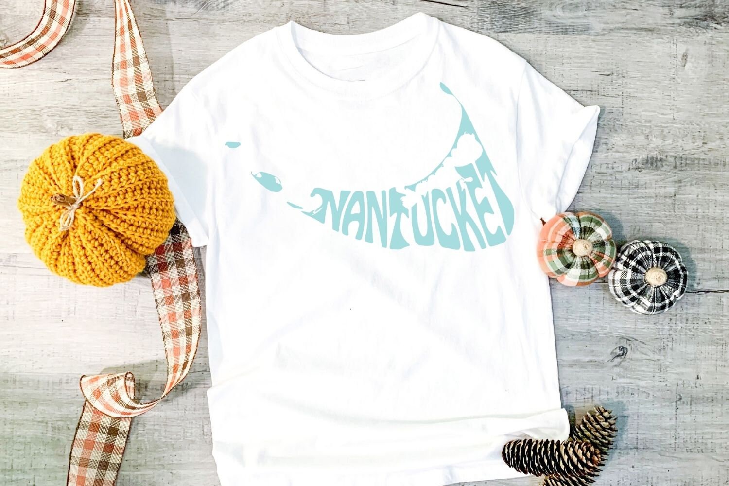 Nantucket Word Art SVG Cut File - Etsy