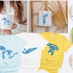 Great Lakes Word Art SVG Bundle - Etsy