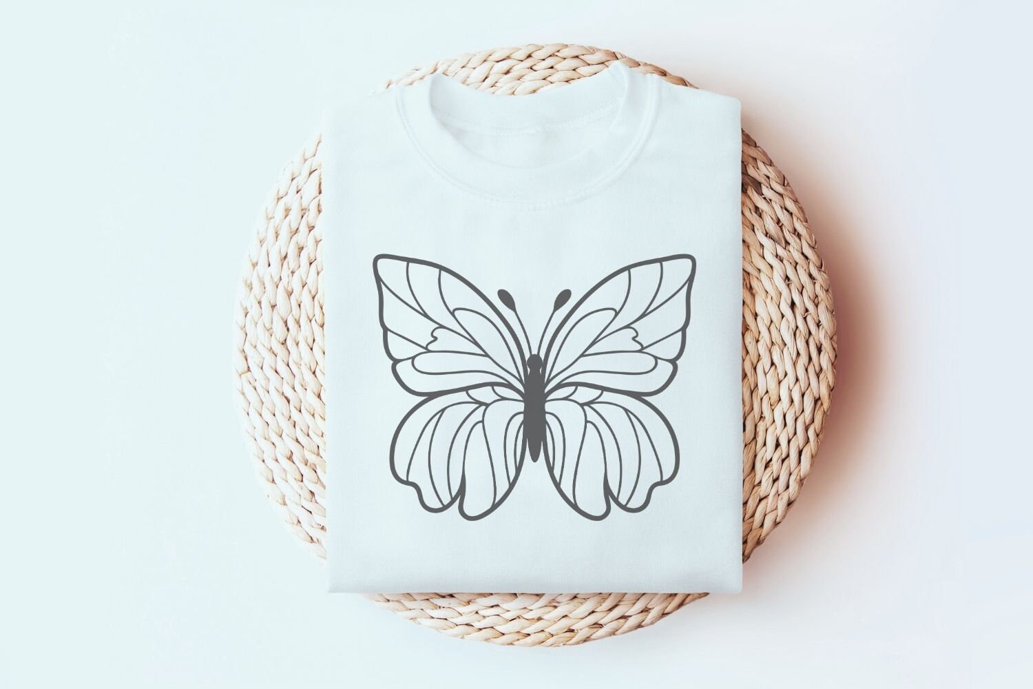 Butterfly Simple Design SVG Cut File - Etsy