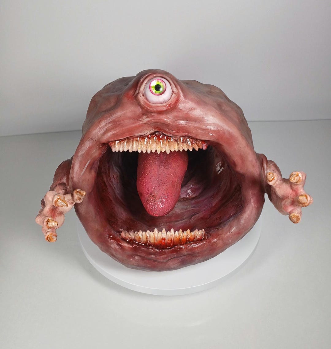 Blob Fish Creature Sculpture - Etsy