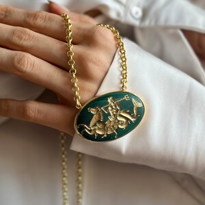 Intaglio Poseidon - a Giant Malachite Carving - Etsy