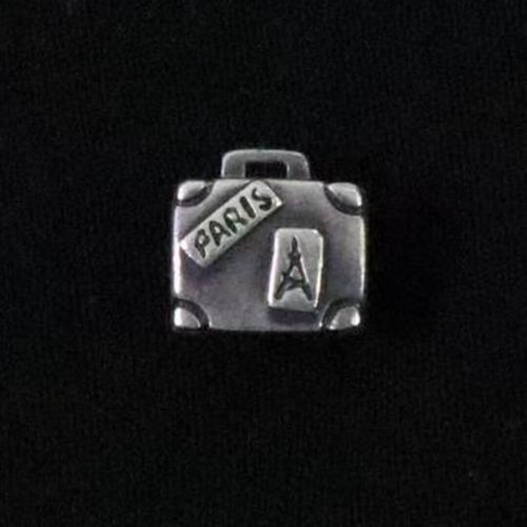Pandora Sterling Silver Travel Suitcase Charm Paris DK Danemark 925 ALE ...