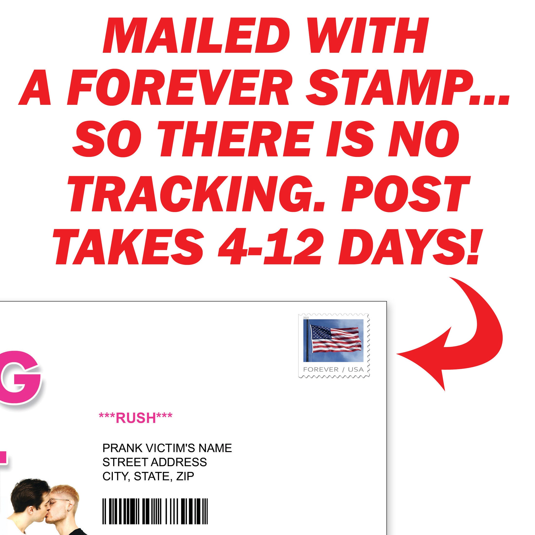 Coming Out of the Closet Prank Envelope Letter 100% Anonymous Sent ...