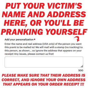 Panty Recall Fake Product Prank Mail Joke Sent Directly to Your Friends ...