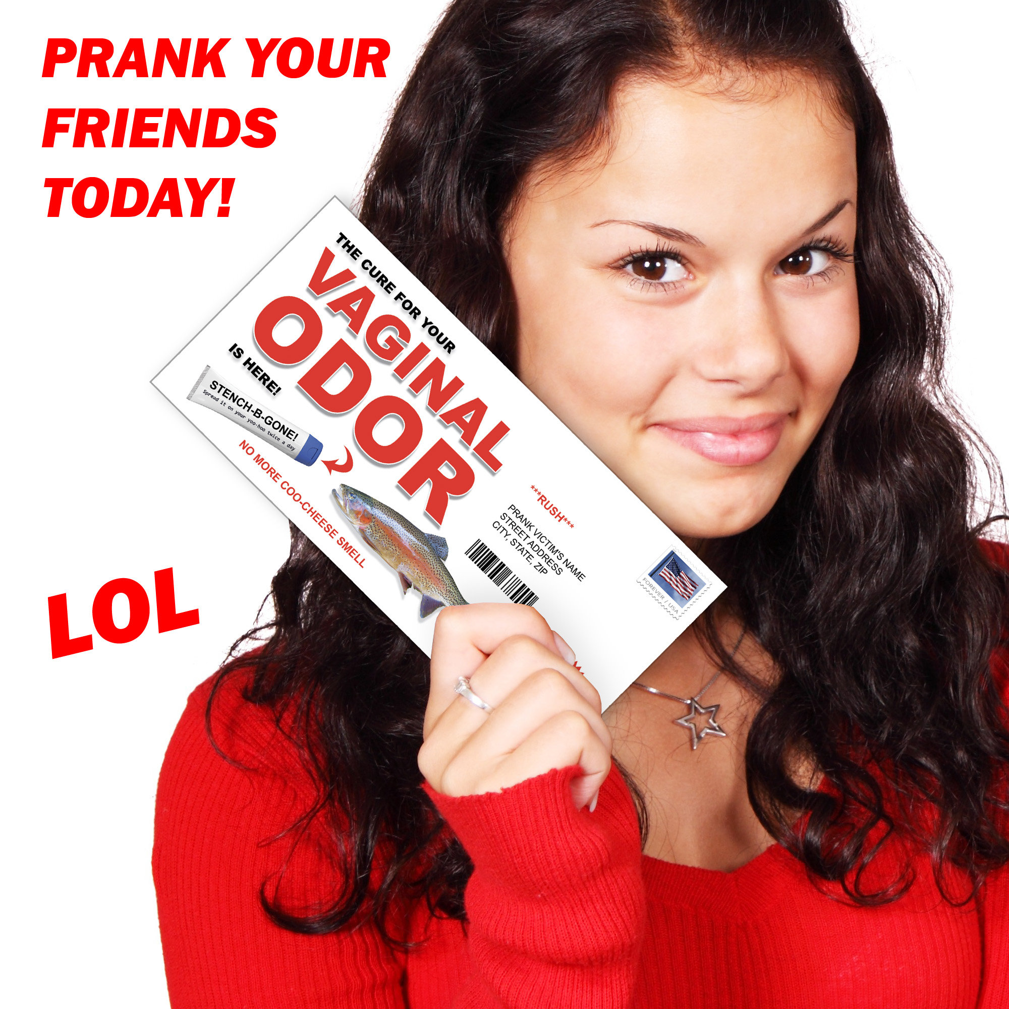 Odor Gag Prank Mail Letter 100% Anonymous Sent Directly to Your Friends ...