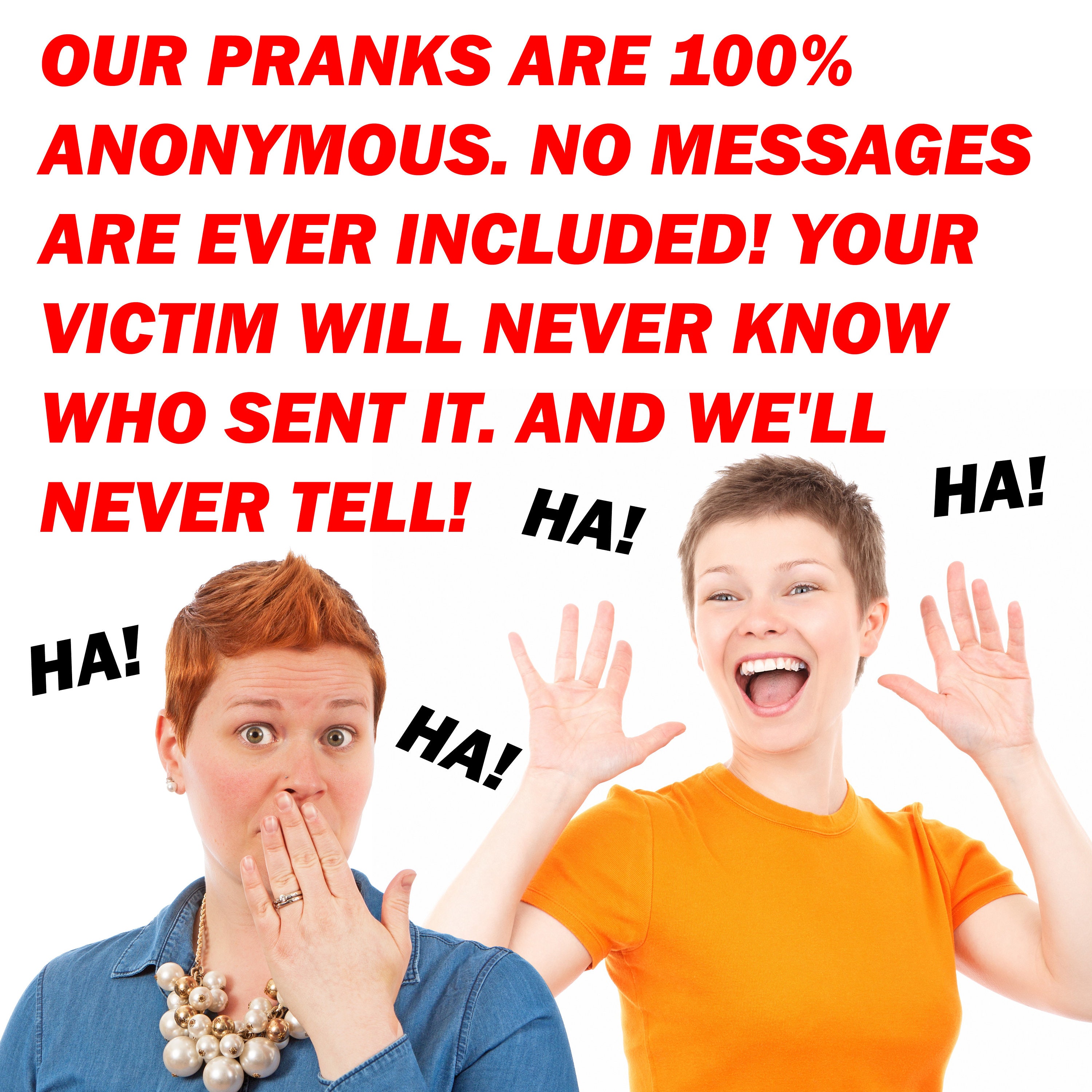 Odor Gag Prank Mail Letter 100% Anonymous Sent Directly to Your Friends ...