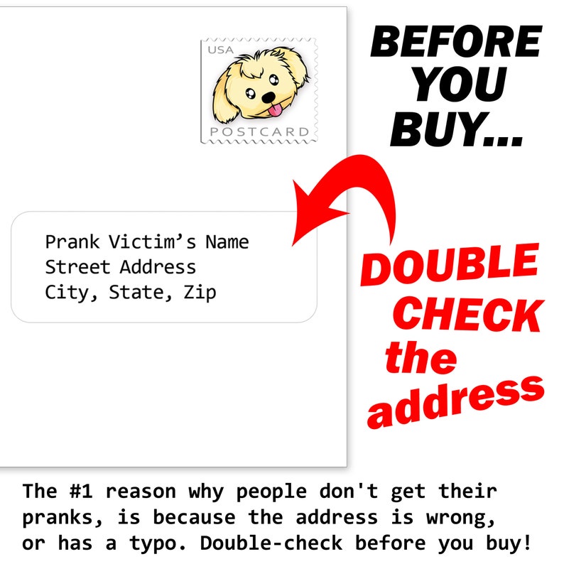 Postcard Prank Sent 100% Anonymous Furries With Benefits Mailed ...