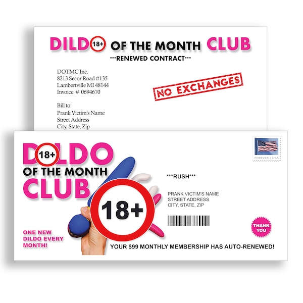 Prank Envelopes - Etsy