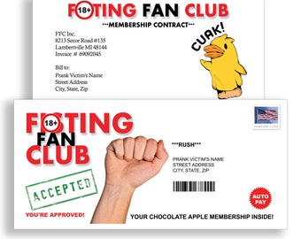 Odor Gag Prank Mail Letter 100% Anonymous Sent Directly to Your Friends ...