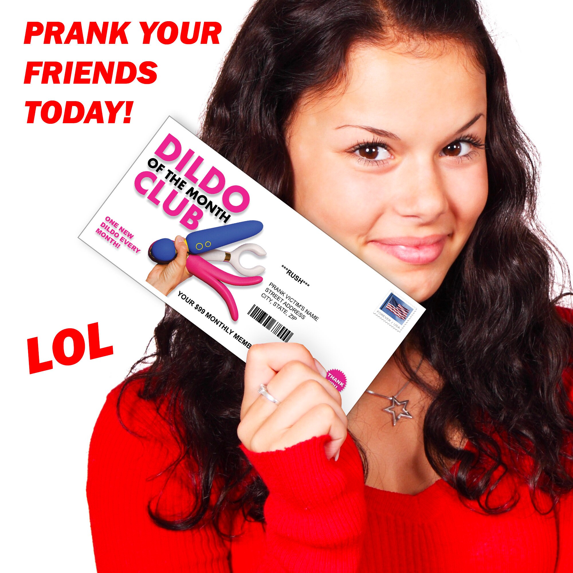 Embarrassing Prank Mail Letter 100% Anonymous Sent Directly to Your ...