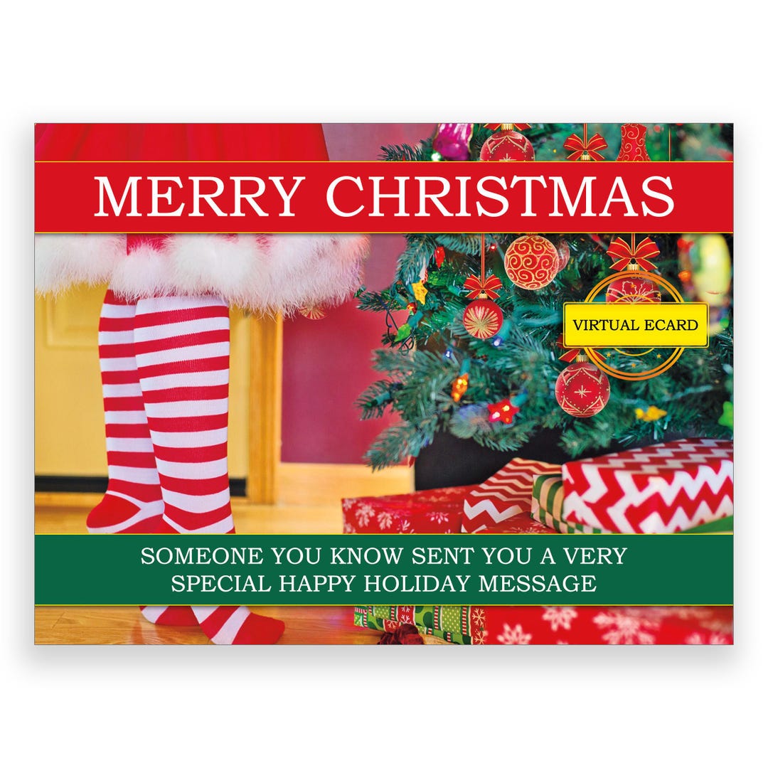 Christmas Holiday Prank Postcard 100% Anonymous Sent Directly to Your ...